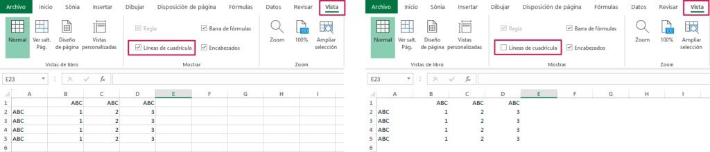 Filas y columnas “infinitas” en Excel. Oculta lo que te molesta
